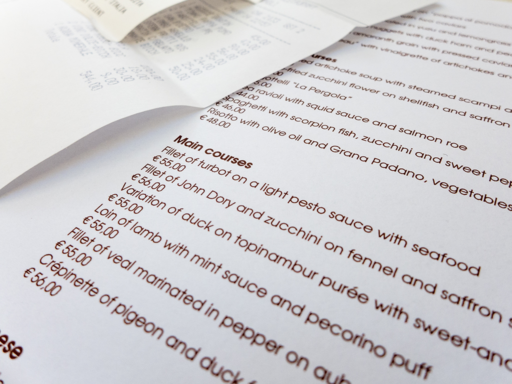 Dinner at La Pergola | La dolce far niente